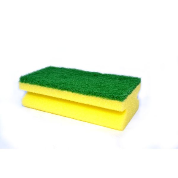 SPONGE Scourer (Green Back) x10 + VAT